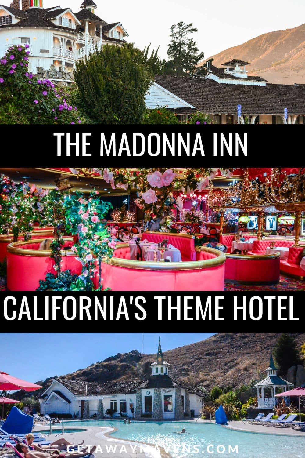 Getaway At The Madonna Inn, California's Theme Room Hotel